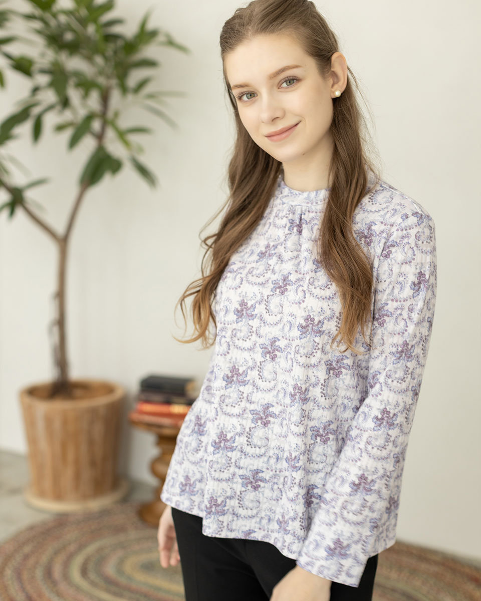 チェックジャカードカットソー｜MARISAGRACE｜Marisa Grace Official Online Store